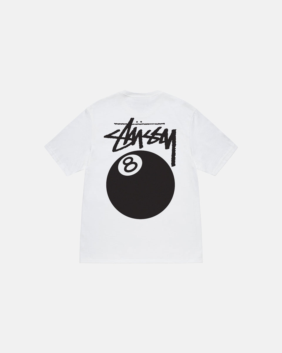 STUSSY 8-BALL TEE WHITE – Original Grail